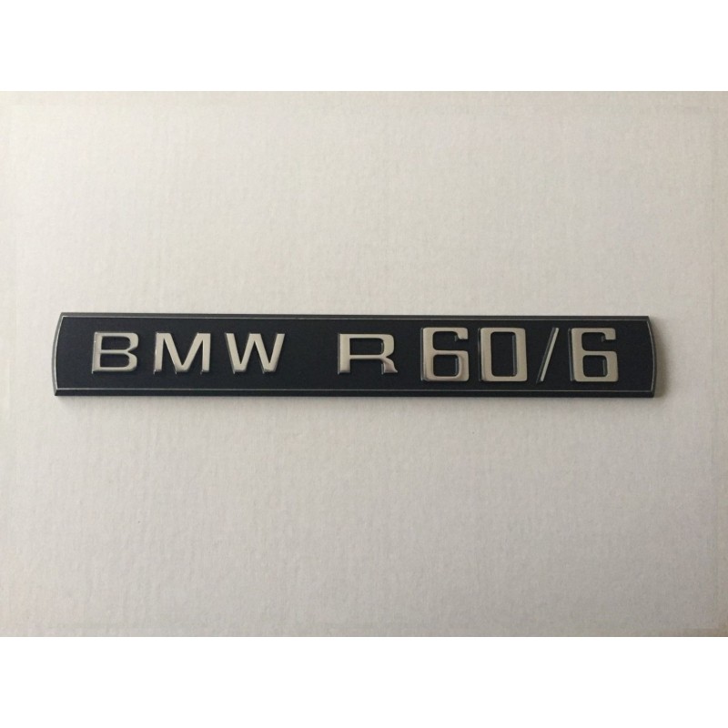 Plaque signalétique moteur pour BMW R60/6 - Pieces Moto BMW